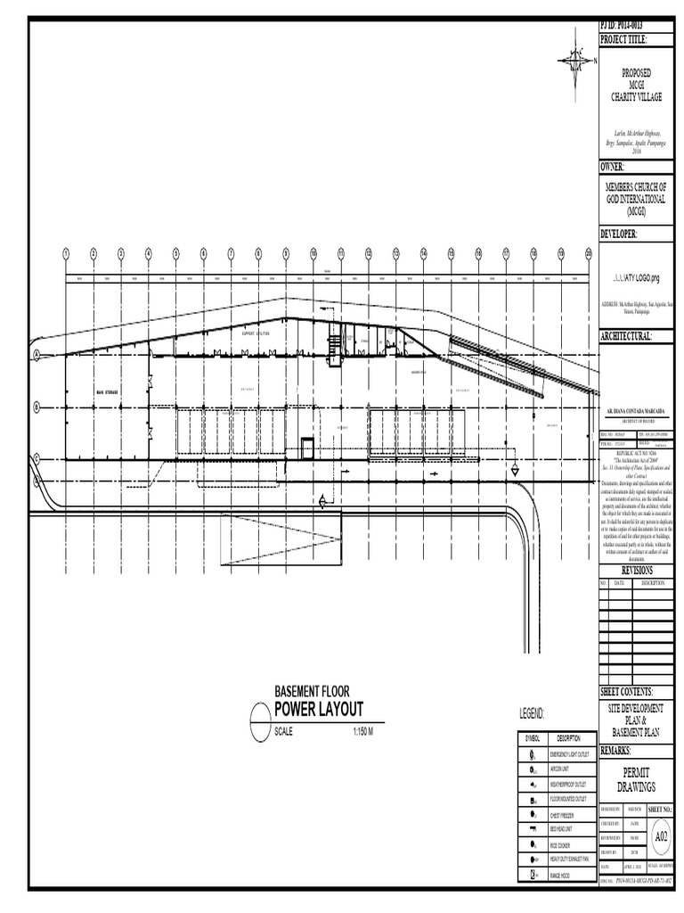 Basement Floor Power Layout | PDF