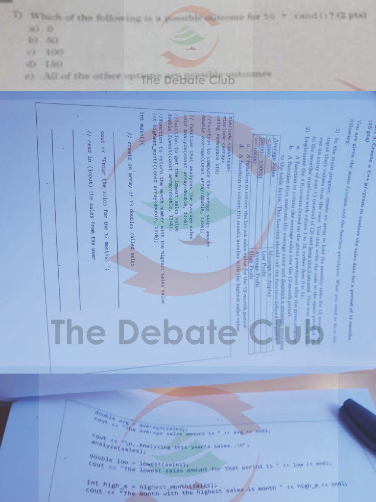 CSC 212 Final Fall 22 | PDF