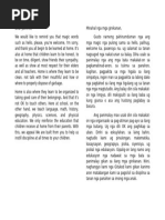 Script Parents Orientation | PDF