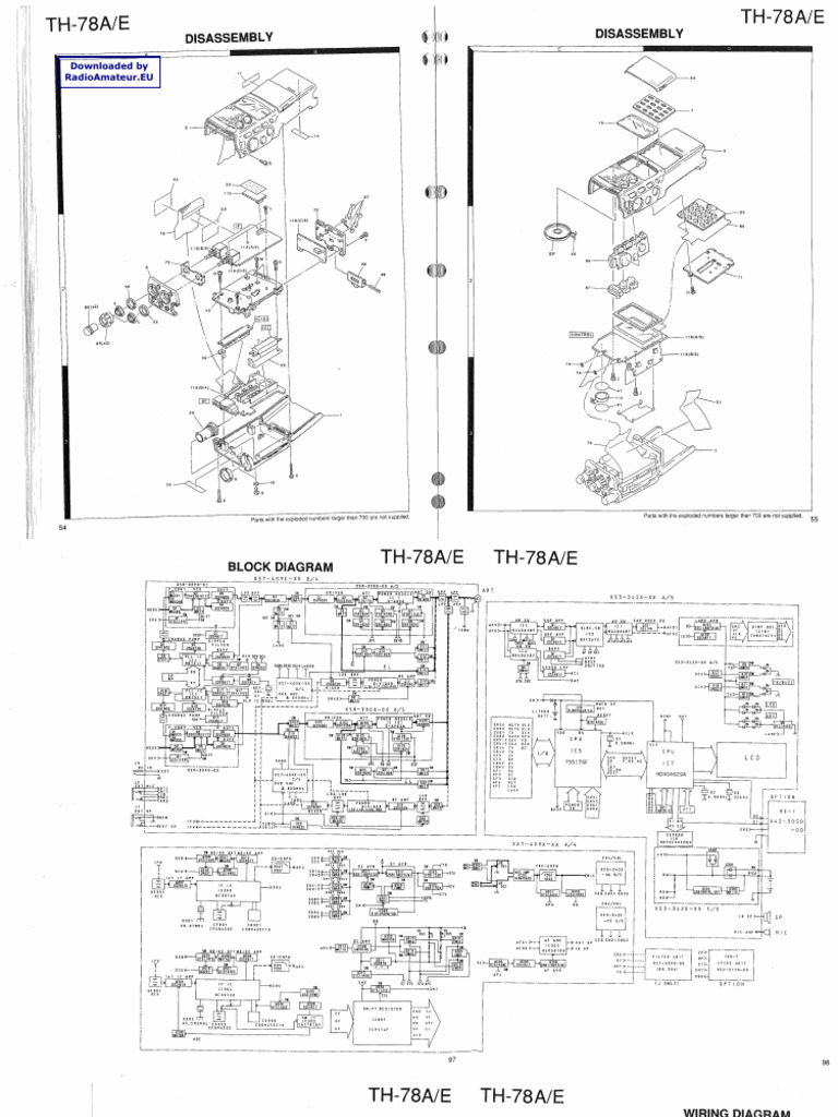1261 TH-78 Schematic Diagram | PDF