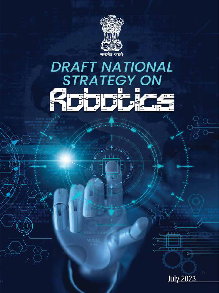 Draft-National-Strategy-Robotics | PDF | Artificial Intelligence | Intelligence (AI) & Semantics