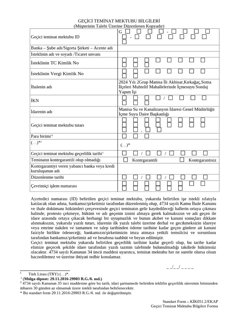 2024 162858 GeciciTeminatMektubu KIK051 2 EKAP Y | PDF