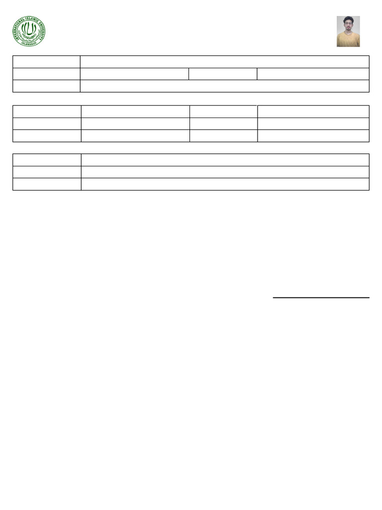 Entry Test Slip Report | PDF