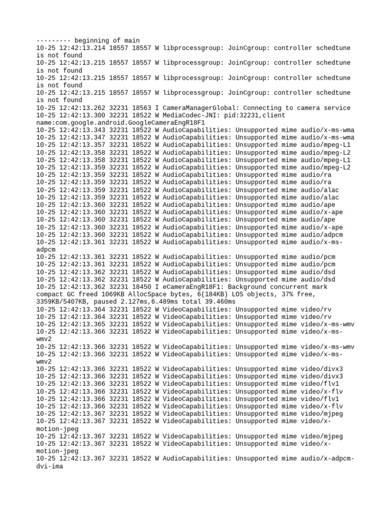 Logcat 1729834933116 | PDF | Computer File Formats | Digital Technology