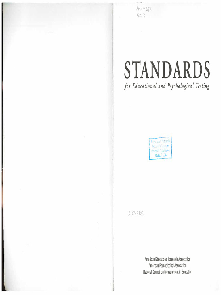 AERA, APA, NCME (2014) - Standards - Chap3.Fairness in Testing | PDF