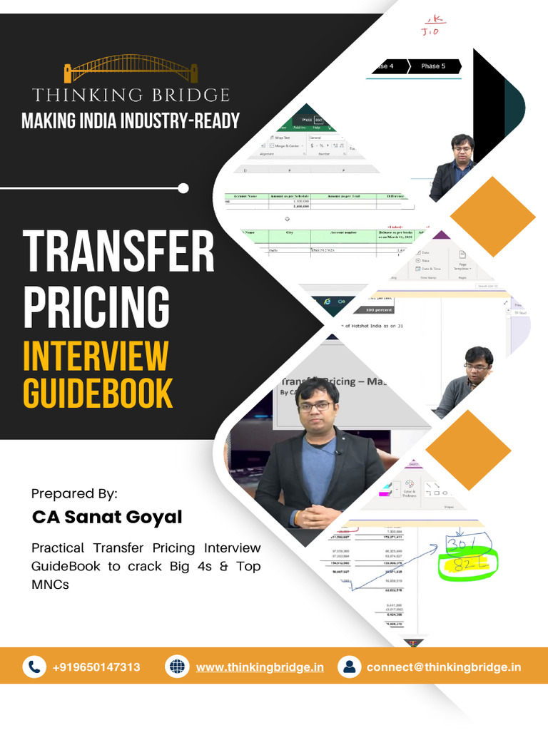 Transfer Pricing Interview Guide Book | PDF | Taxes | Money