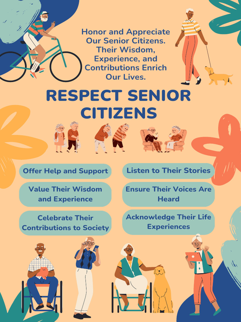 Respect Senior Citizen Poster | PDF