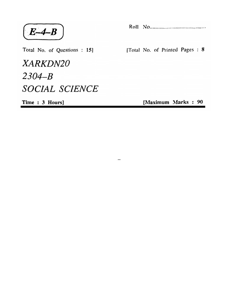 Jk Bose Class 10 Social Science 2304 b 2020 | PDF | Resource | Soil