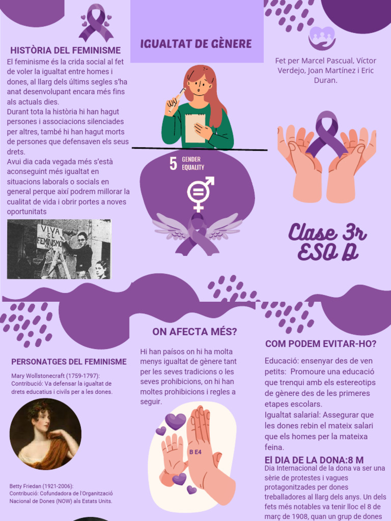Purple and Beige Rett Syndrome Illustrated Brochure | PDF