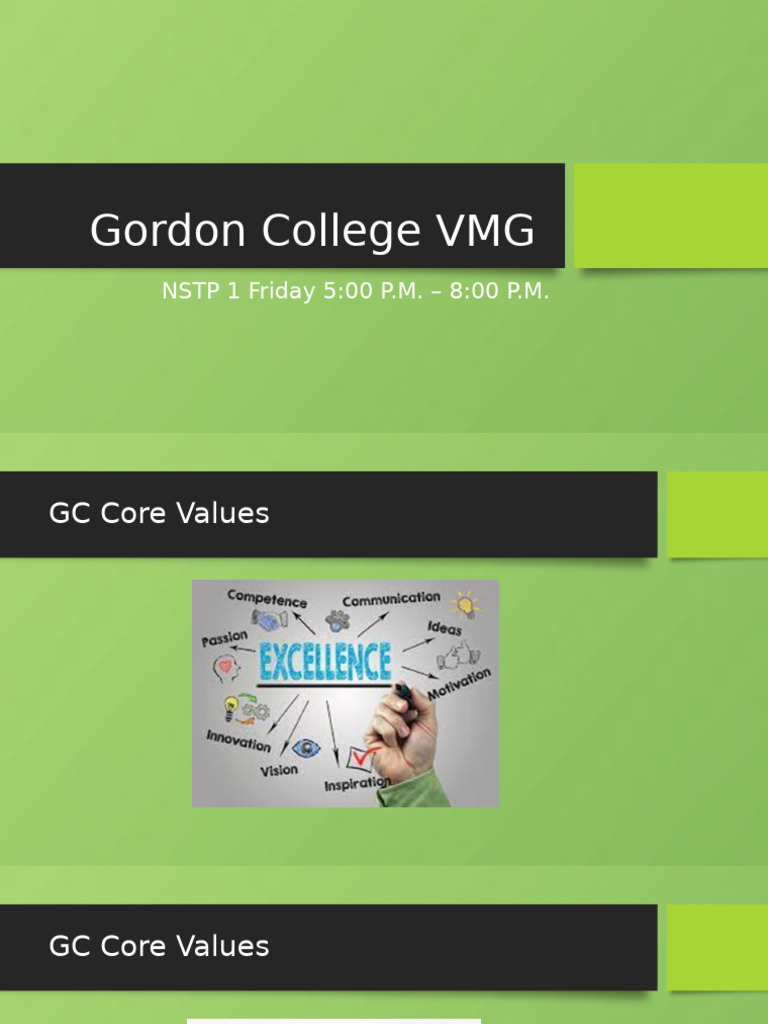 Gordon College NSTP Course Overview | PDF