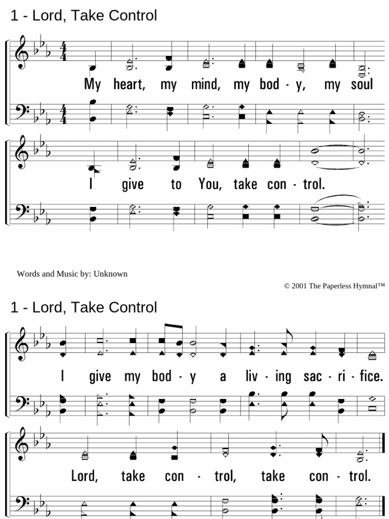 1 (R) - Lord Take Control | PDF
