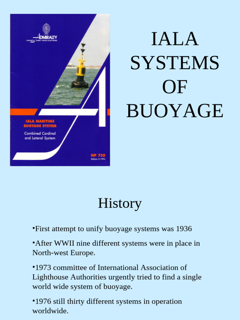 IALA Buoyage System Overview | PDF | Navigation