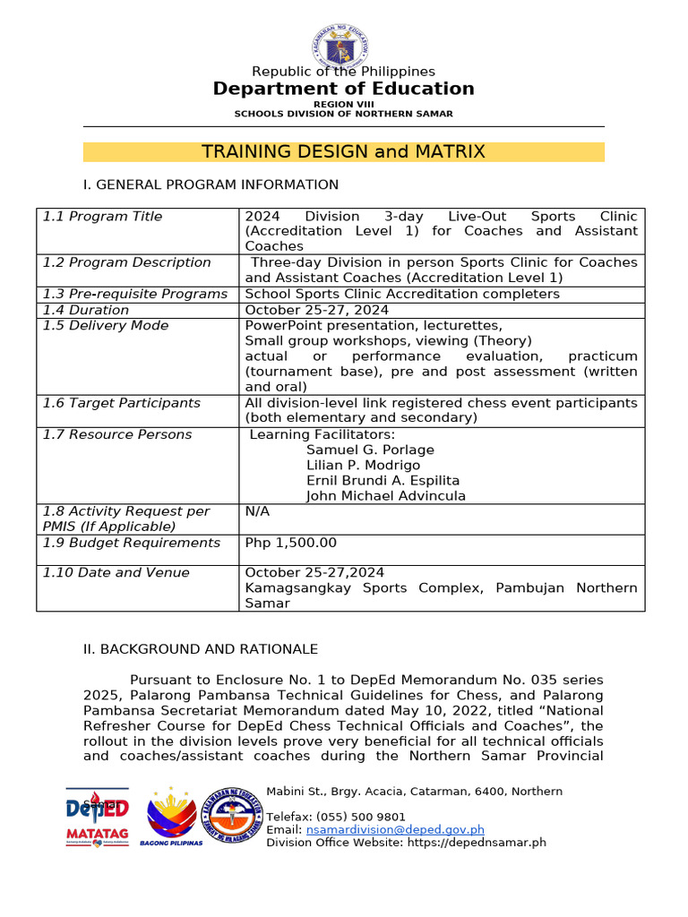 DIVISION_REFRESHER_COURSE_1_-_training_design | PDF