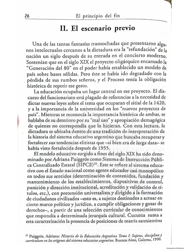 El Principio Del Fin. Pineau | PDF