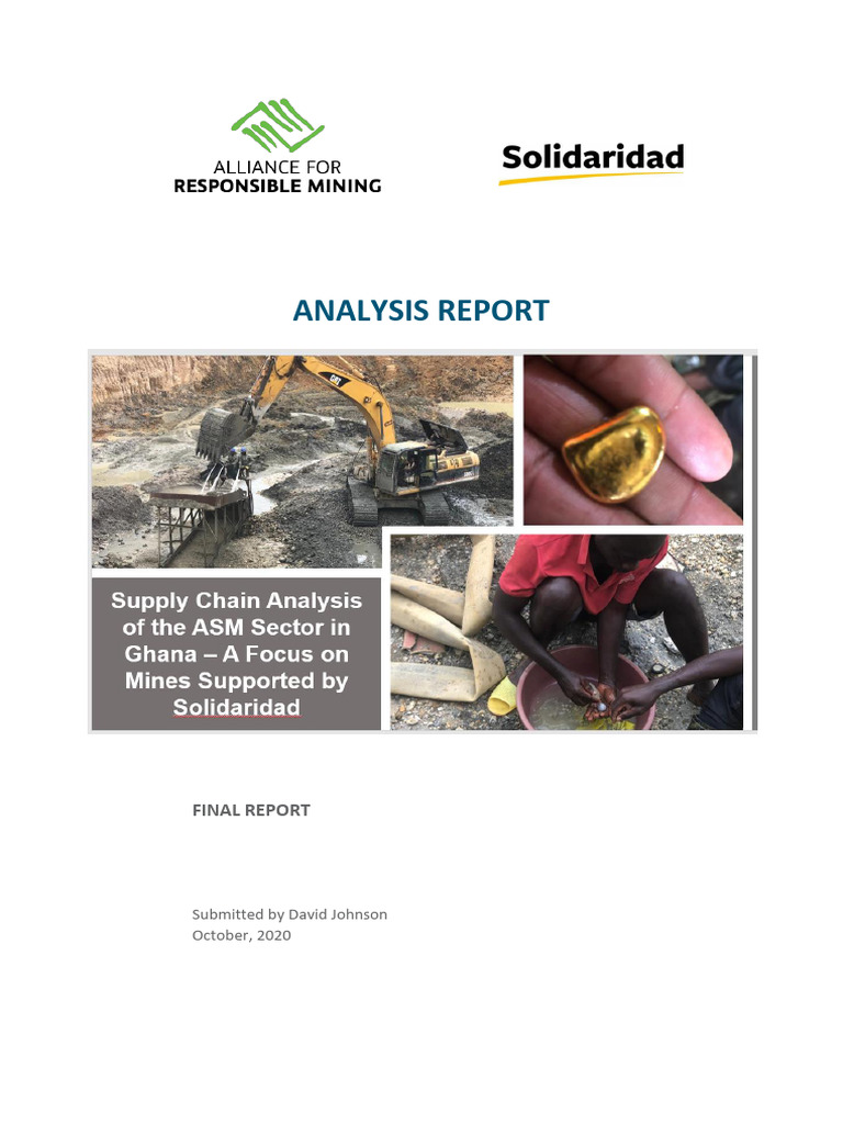 ASM-Supply-Chain-Report | PDF | Mining | Gold