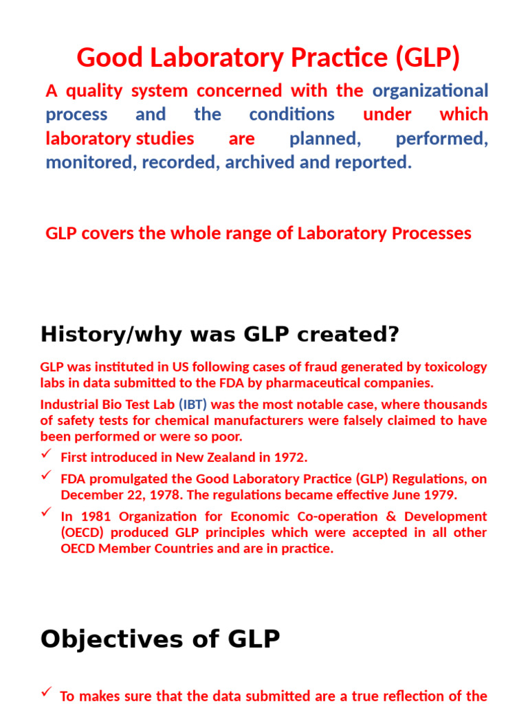 1A- GLP | PDF
