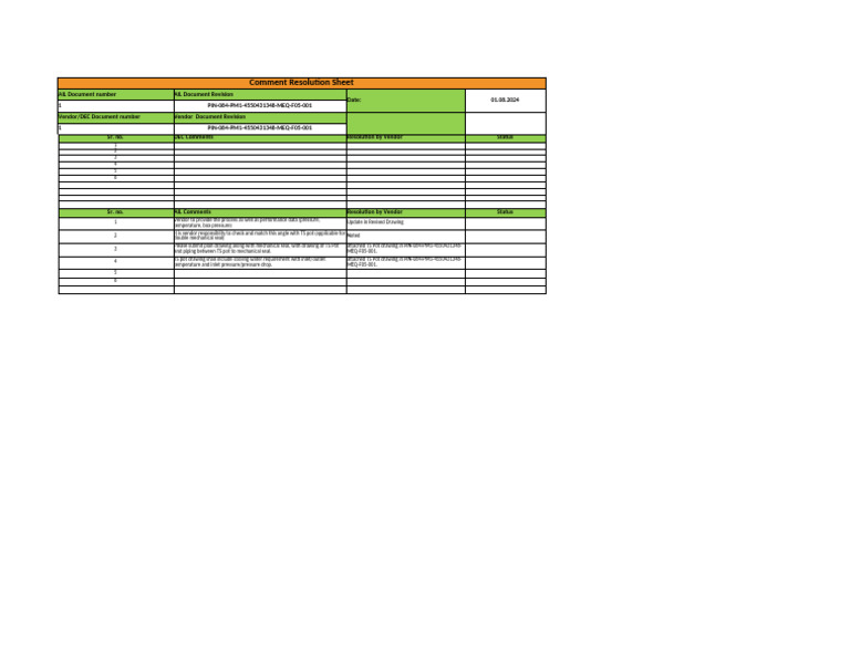 Pin-084-Pm1-4550431348-Meq-F05-001 CRS Sheet | PDF
