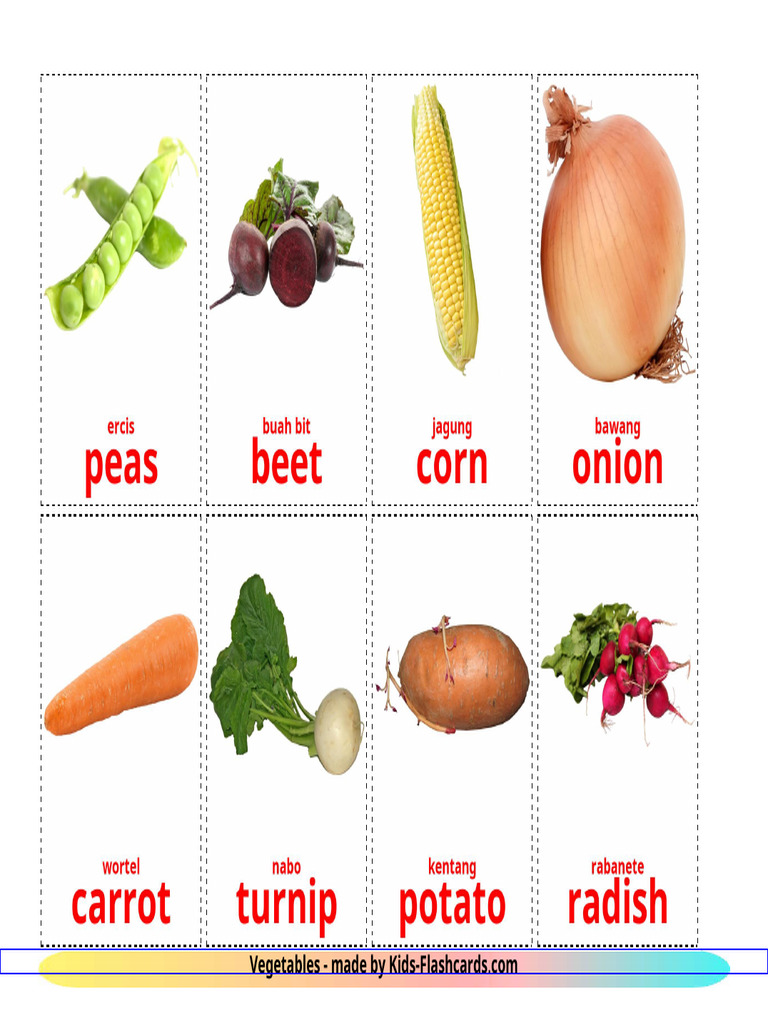 vegetables-8-a4 | PDF