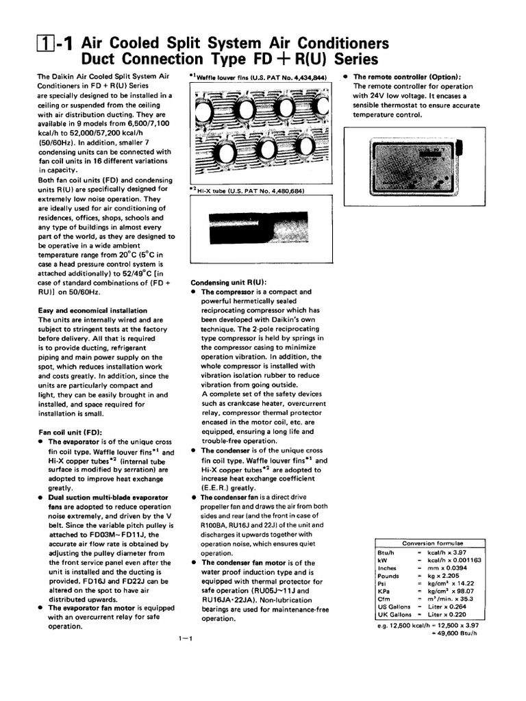 TDB-Air Cooled Duct Connection Type | PDF