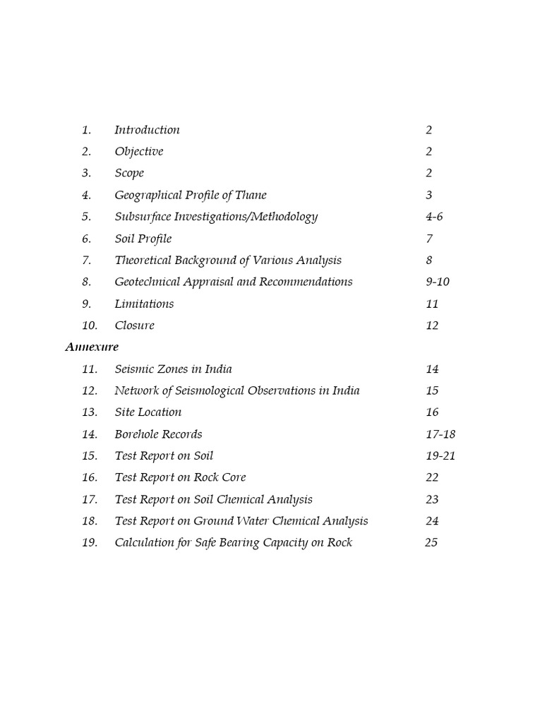 Geotech Report | PDF | Silt | Geotechnical Engineering Geotech Report | PDF | Silt | Geotechnical Engineering