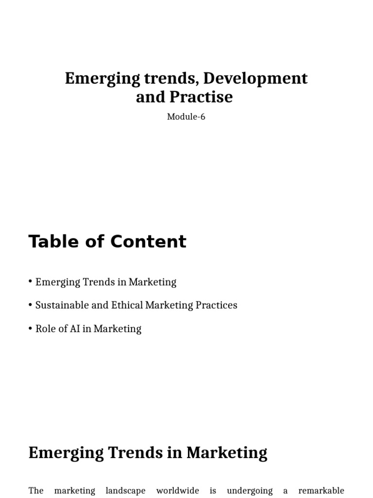 Module 6 Lecture 1 Pdf Digital Marketing Marketing