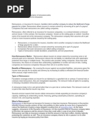 Understanding Retrocession in Reinsurance | PDF | Reinsurance | Insurance