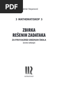 Zbirka Rešenih Zadataka Iz Matematike I - Vene - Doc - Vene-1 | PDF