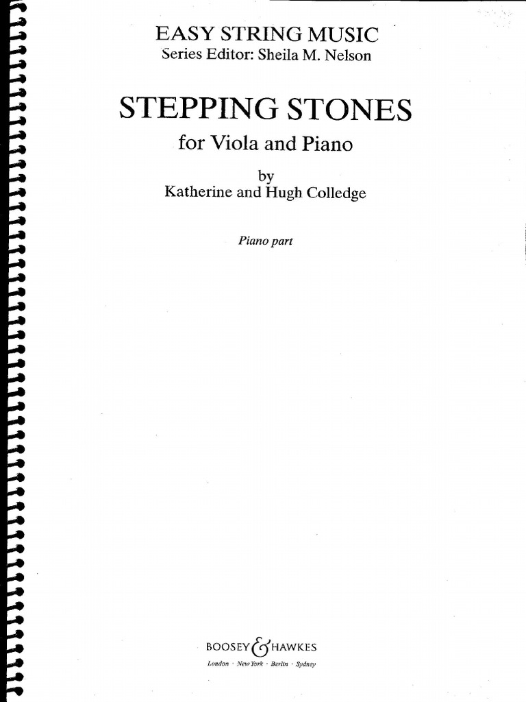Stepping-stones- VIOLA E PIANO | PDF