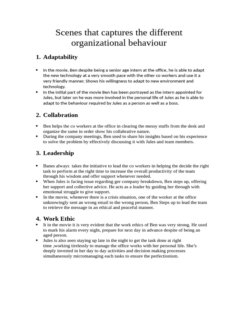 IBO PROJECT | PDF | Leadership | Behavior