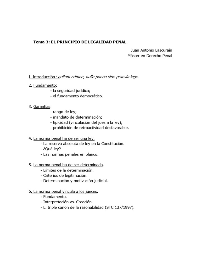 06 Esquema 3 Legalidad | PDF