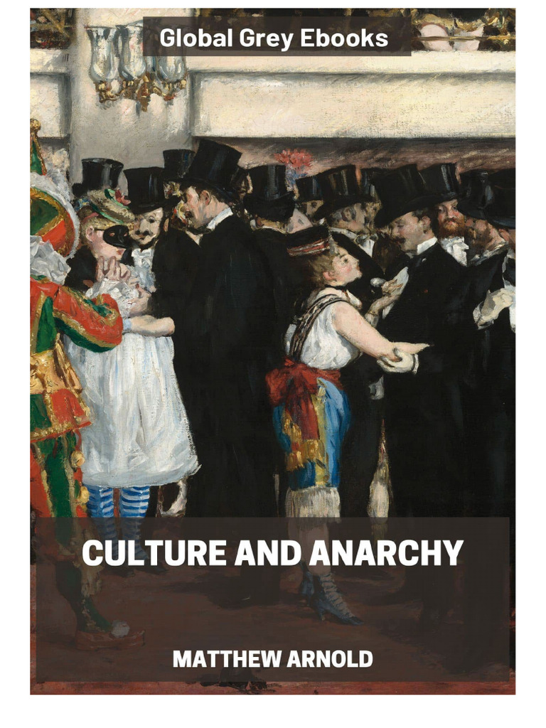 Matthew Arnold Culture and Anarchy | PDF | Church Of England | Anglicanism