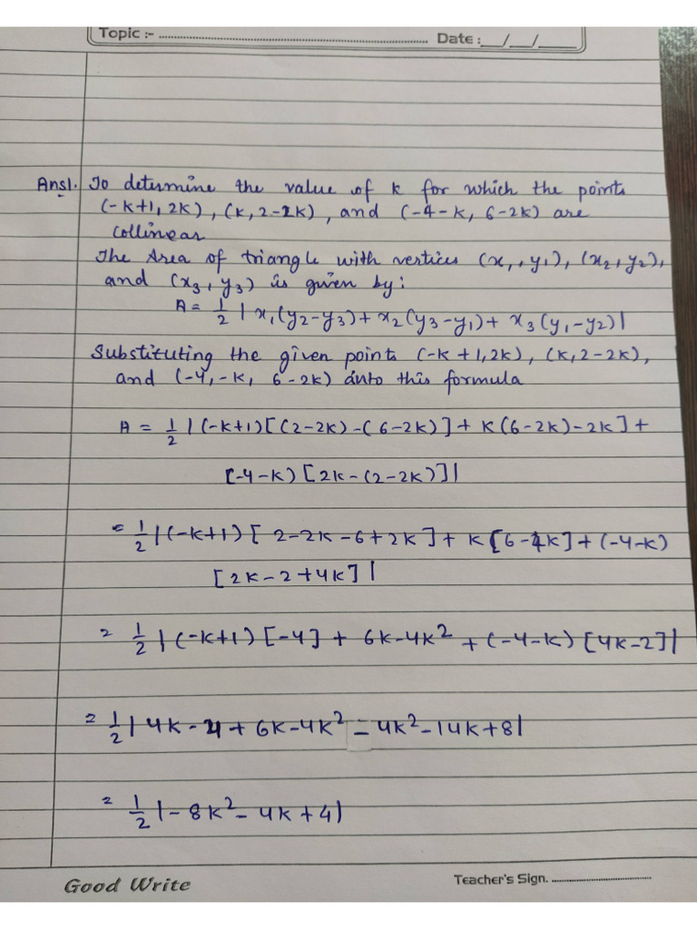 Maths Answers | PDF
