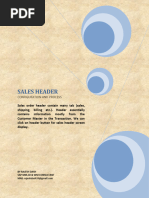 SAP SD Sales Document Types Overview | PDF | Invoice | Cheque