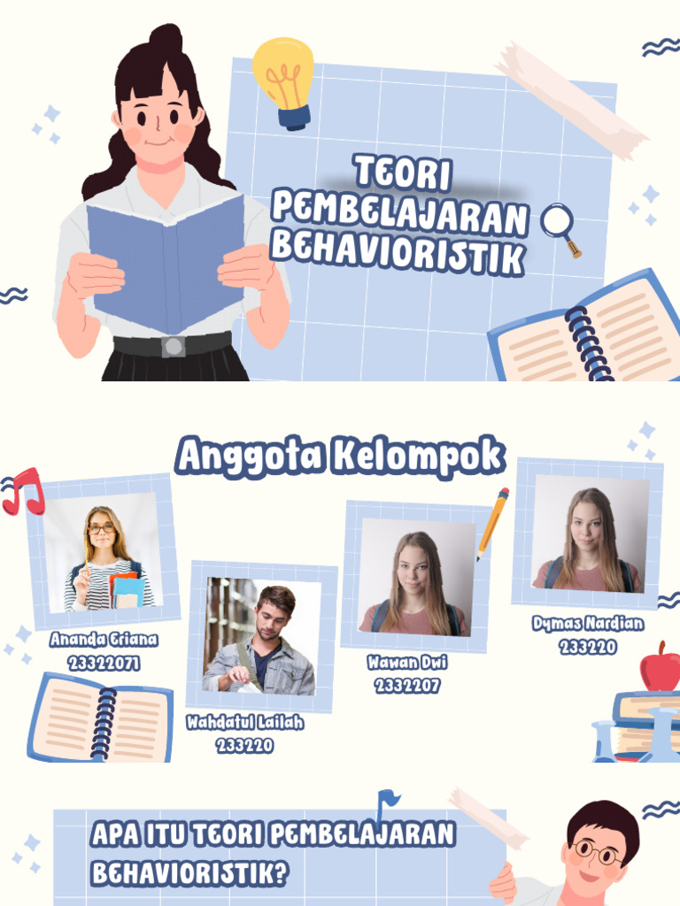 Teori Behavioristik | PDF