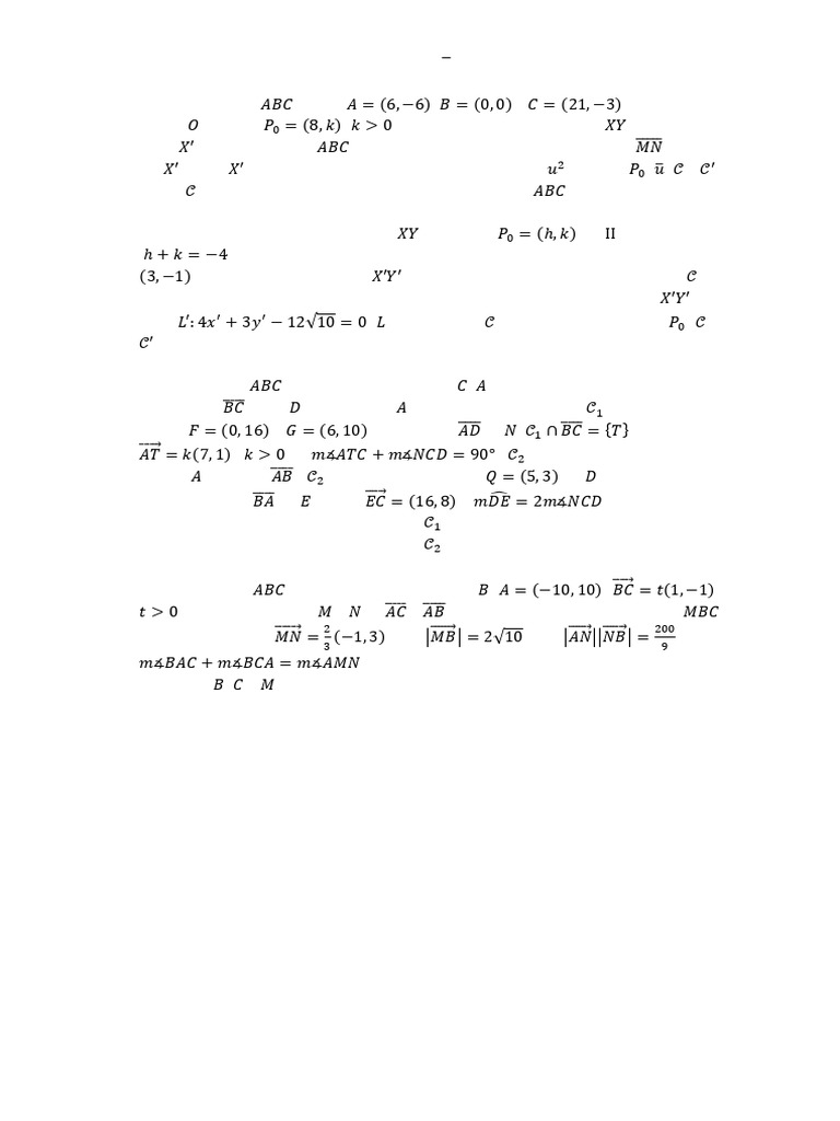 PC3 Ejercicios B 2022 SOL | PDF | Pendiente | Triángulo