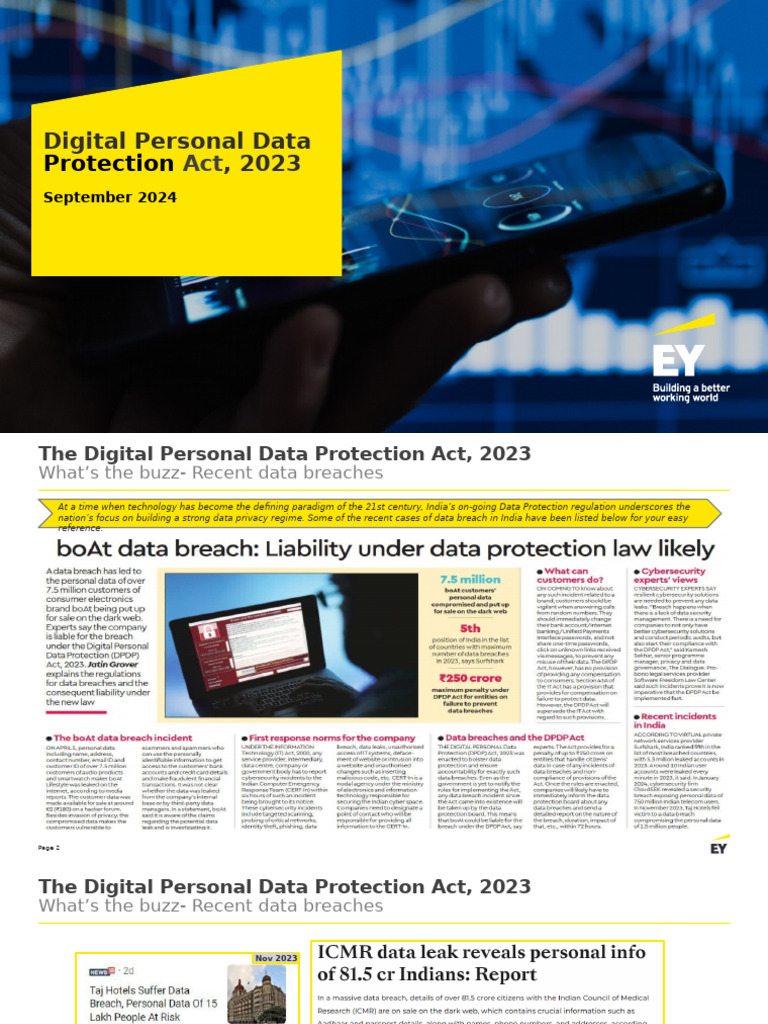 Zivame Data Breach Under DPDP Act 2023 | PDF | Computer Security | Security