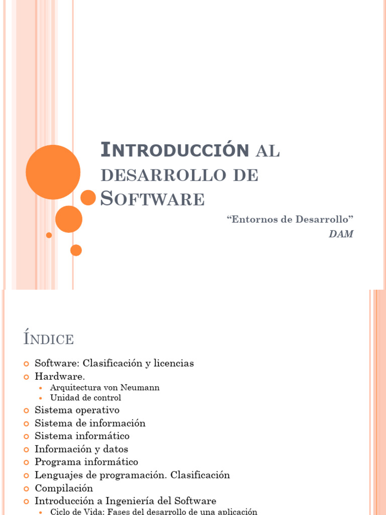 UT1._Introduccion_desarrollo_Sw | PDF | Programa de computadora | Programación