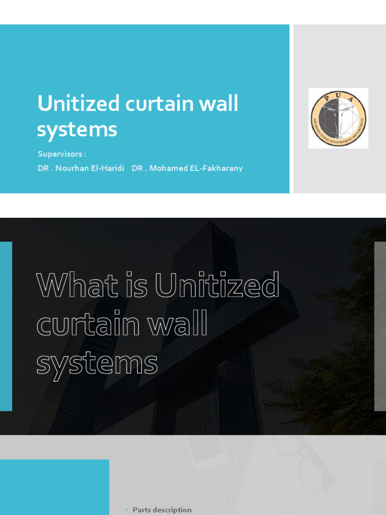 Unitized Curtain Wall Systems PP PDF | PDF