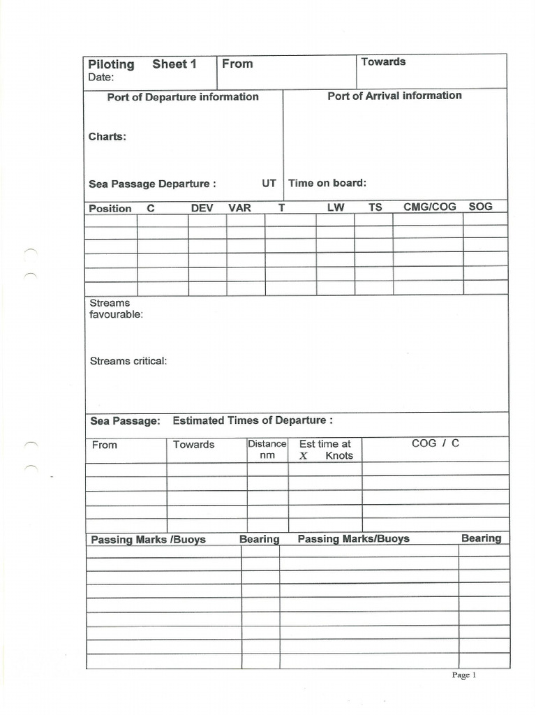 Piloting 1 | PDF
