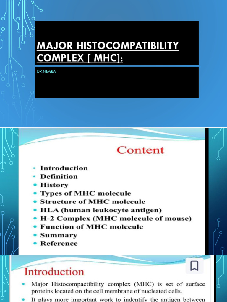 MHC | PDF