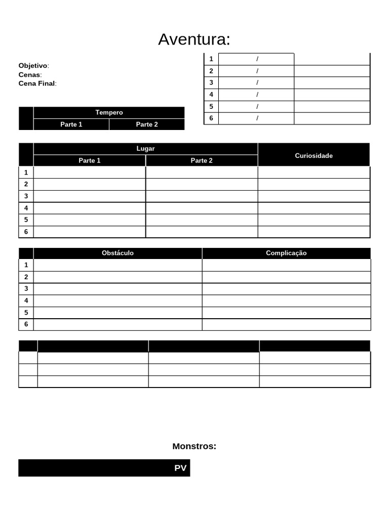 Aventura para Altaris RPG | PDF