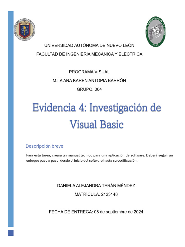 Ev.4 Datm 1 | PDF | Básico | Botón (Computación)