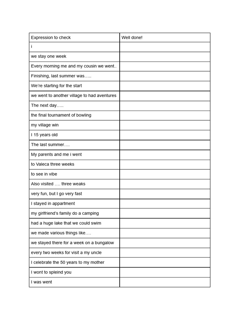 Ossama Ouhamou - 4B Writing Common Mistakes Set - 24 | PDF