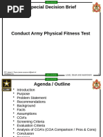 ACFT Instructions ATP 7-22.01 | PDF | Strength Training | Physical Fitness