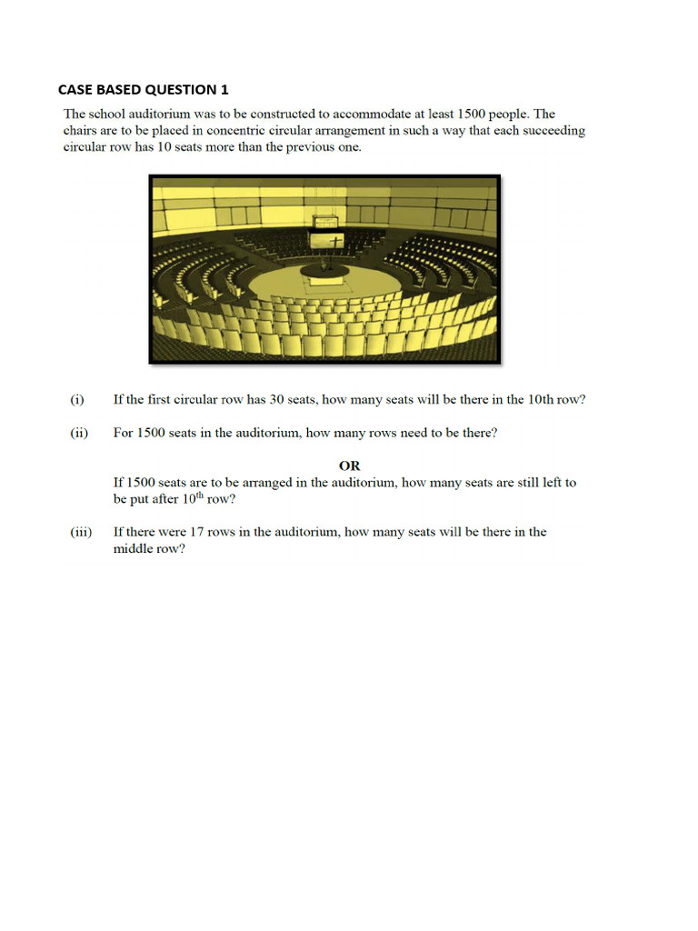 Case Based Questions Class Discussion | PDF