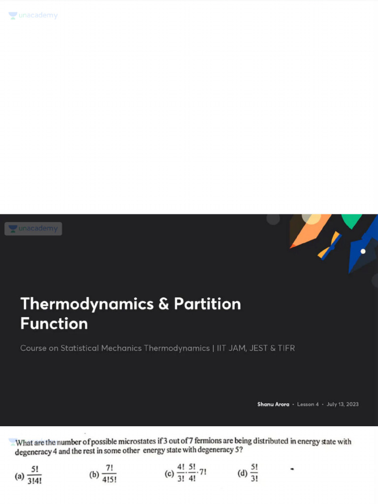 Thermodynamics__Partition_function | PDF