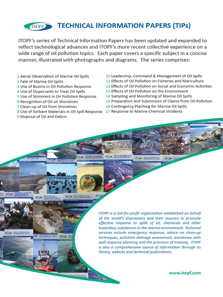 ITOPF Technical Information Papers Introduction | PDF | Technology ...