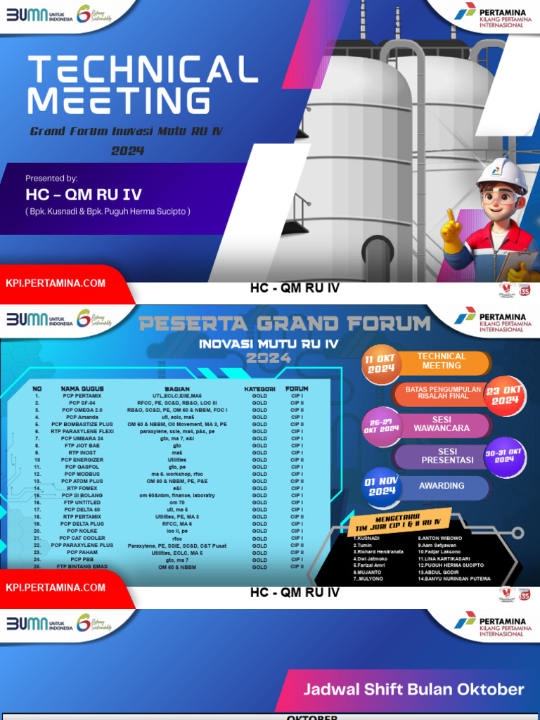 Technical Meeting GFIM RU IV 2024 | PDF