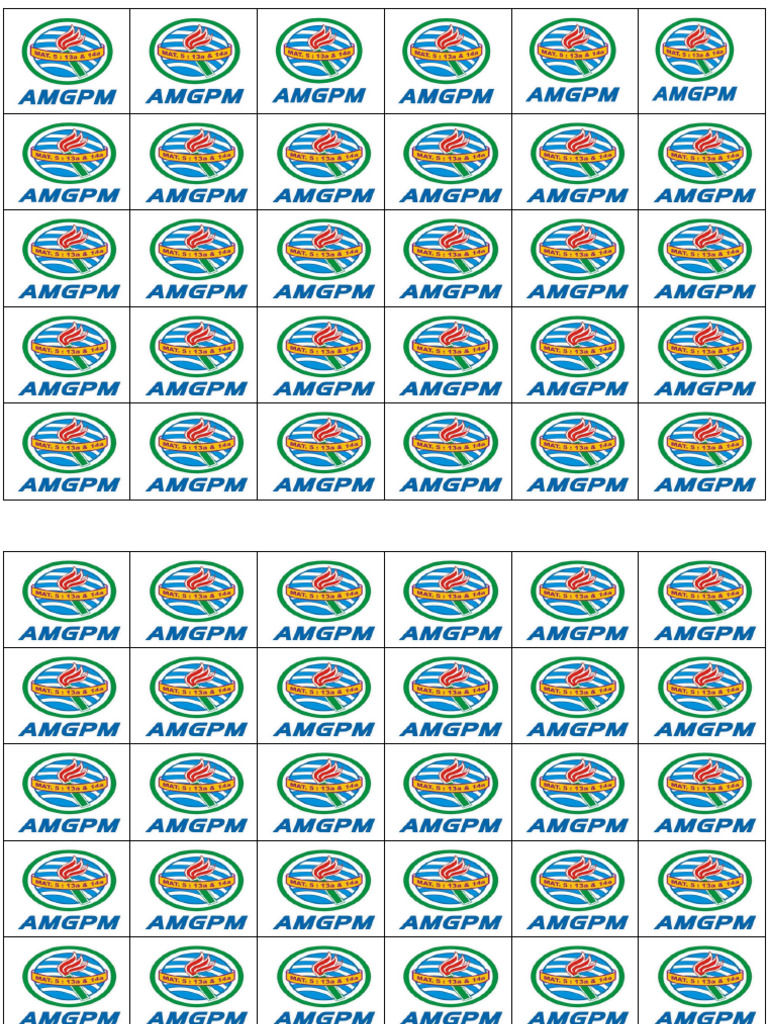 Cetak Logo AMGPM | PDF