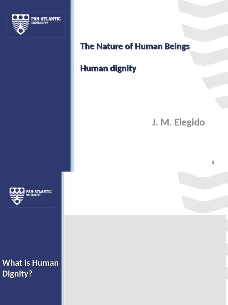 Topic 9 Human Dignity | PDF | Philosophy | Self-Improvement